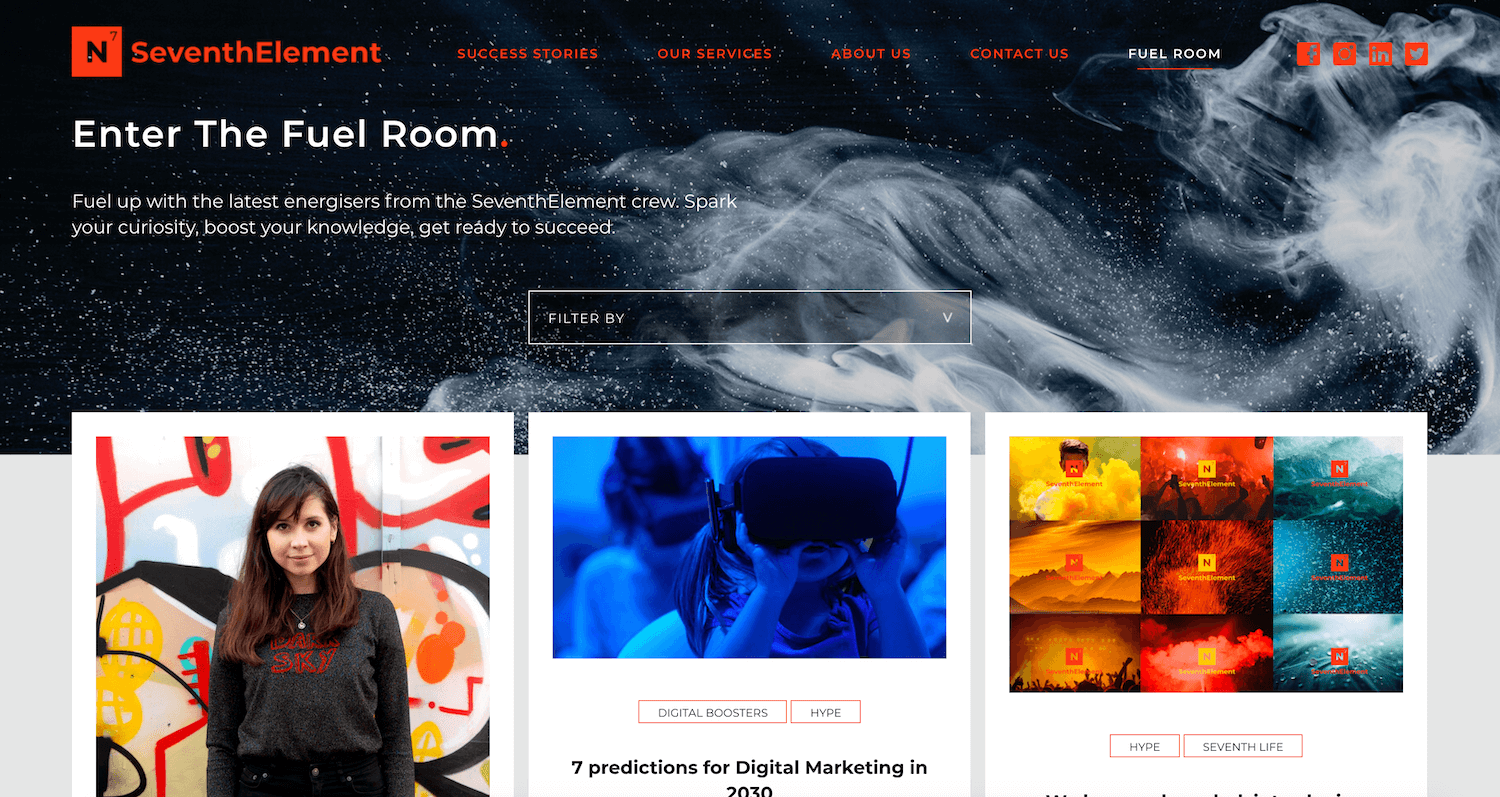 Enter the Fuel Room. Go succeed - SeventhElement
